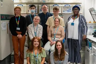 The NIHR Southampton Clinical Research Facility (CRF) laboratory team