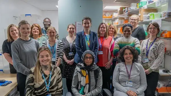 Members of the Clinical Trials Pharmacy Team